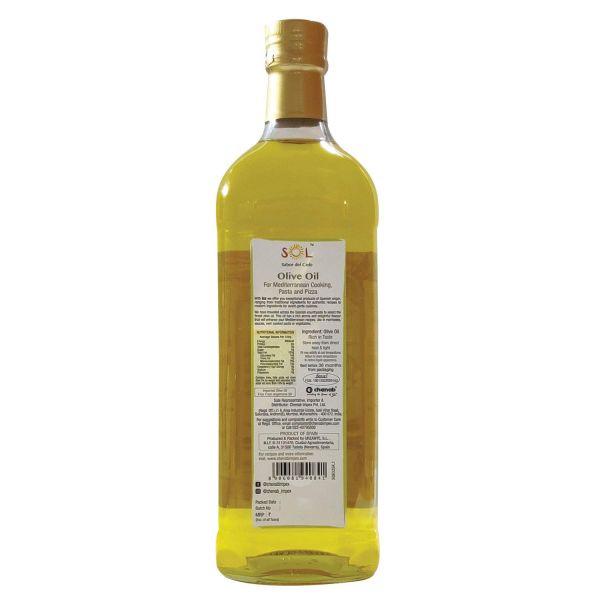 Sol 100% Spanish Olive Oil - Chenab Gourmet