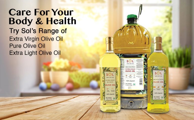 Sol 100% Spanish Extra Light Olive Oil - Chenab Gourmet