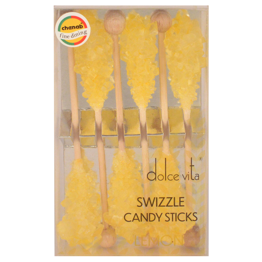 Dolce Vita Lemon Flavour Sugar Sticks, 36g - Chenab Gourmet