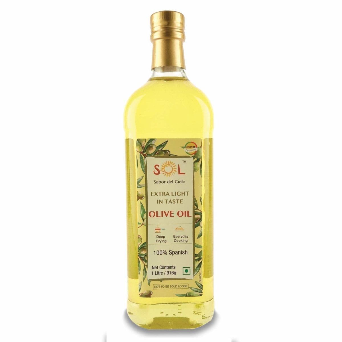 SOL Spanish Extra Light Olive Oil – Neutral Cooking Oil