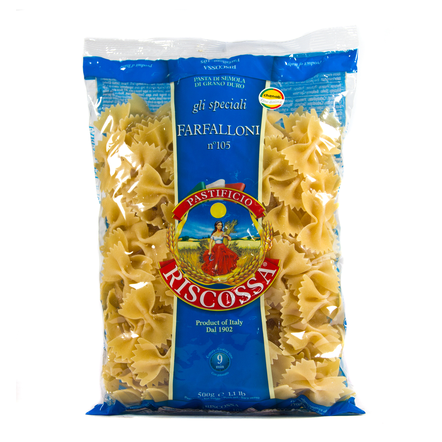 Riscossa Spaghetti Pasta, 500g - Chenab Gourmet