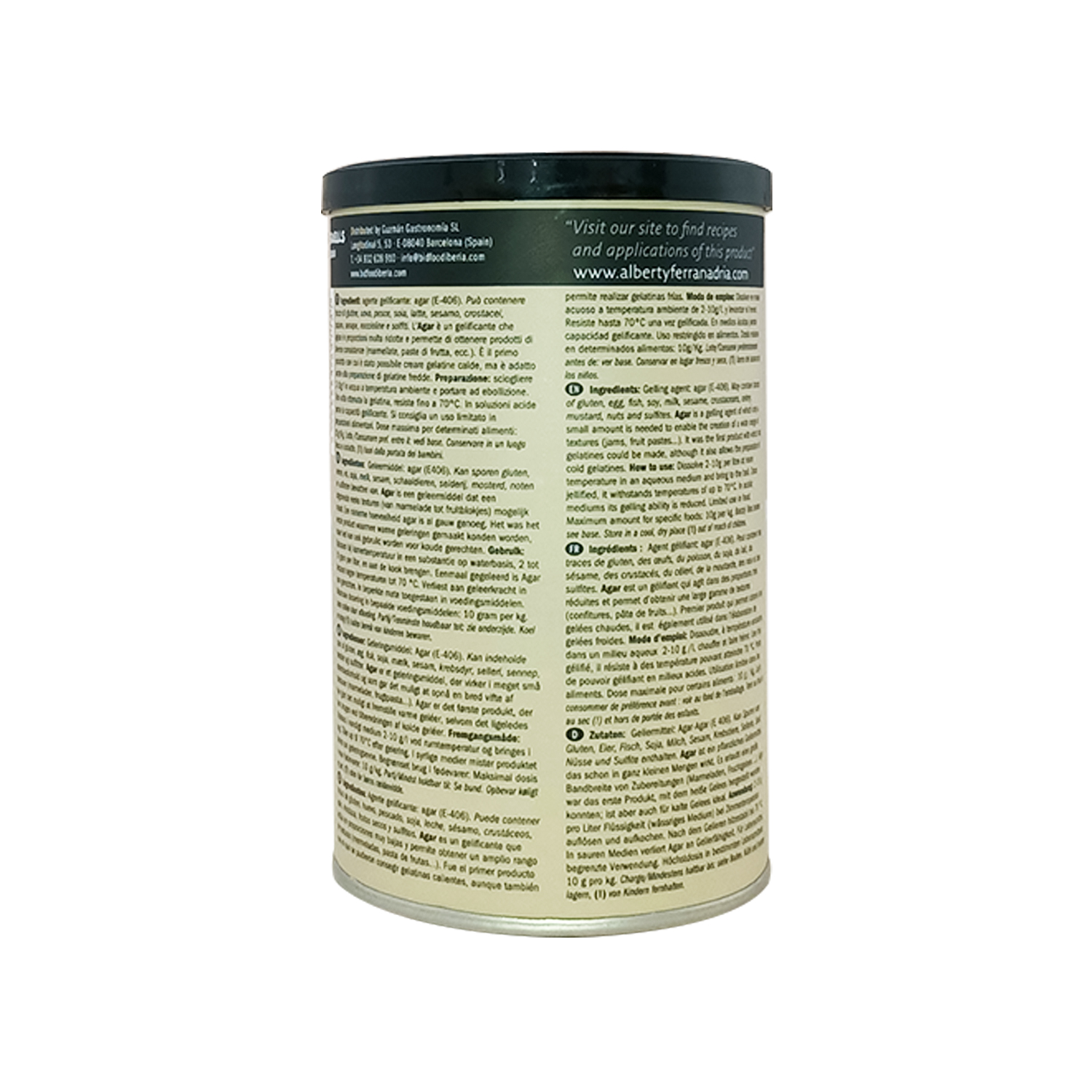 Texturas Gelification Agar Powder - Chenab Gourmet