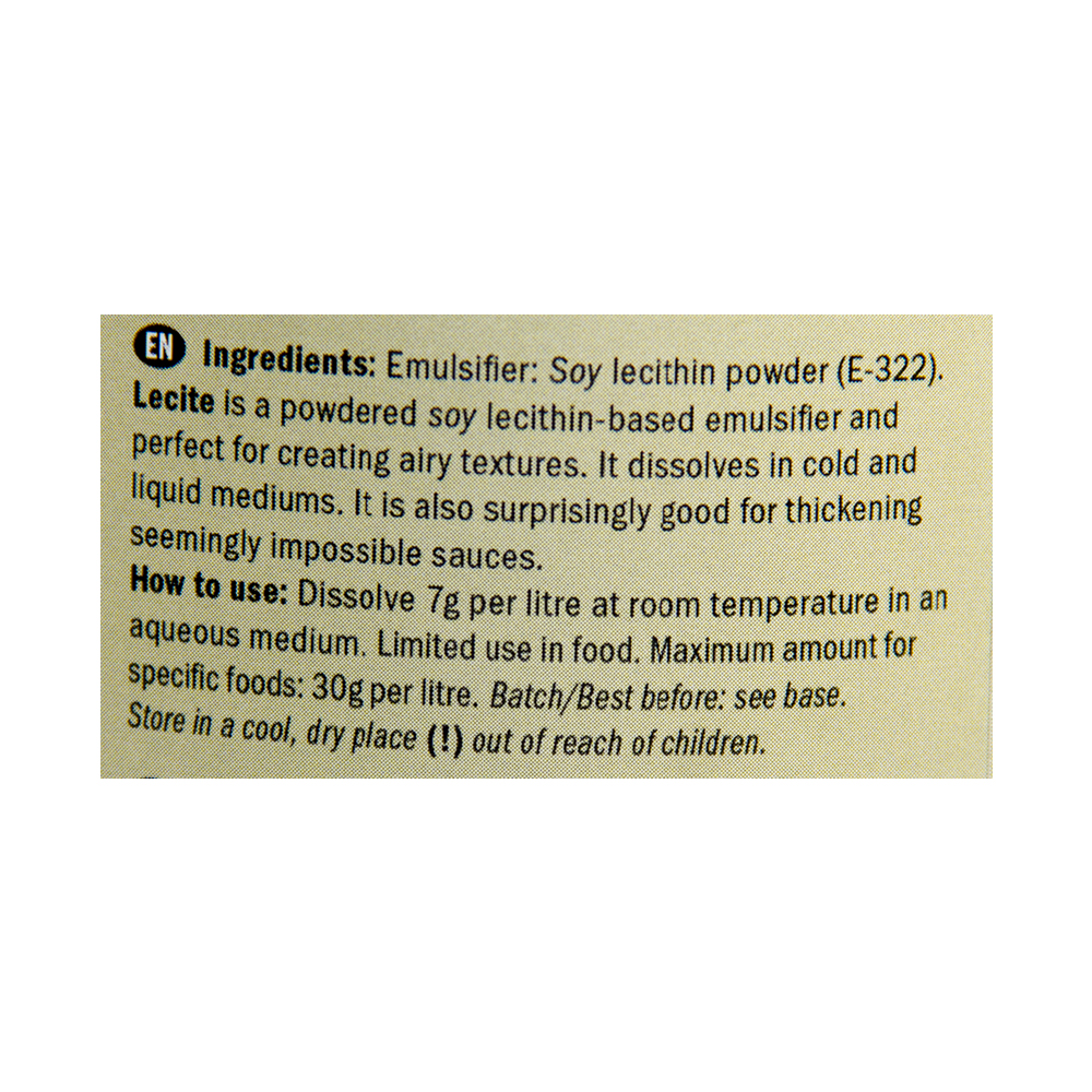 Texturas Emulsification Lecite (Soy Lecithin) 300g - Chenab Gourmet