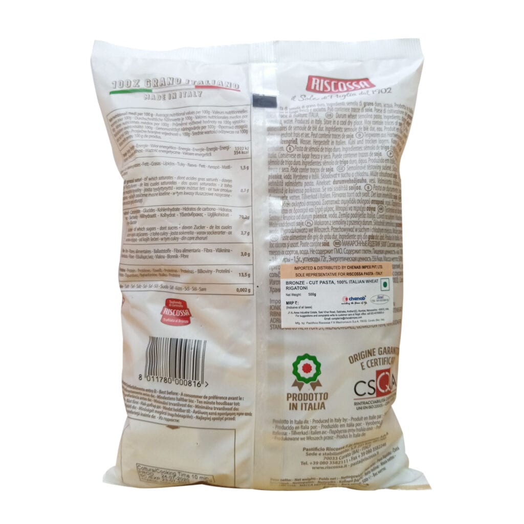 Creamy Tomato Pasta – Rodolfi Purée & Riscossa Pasta