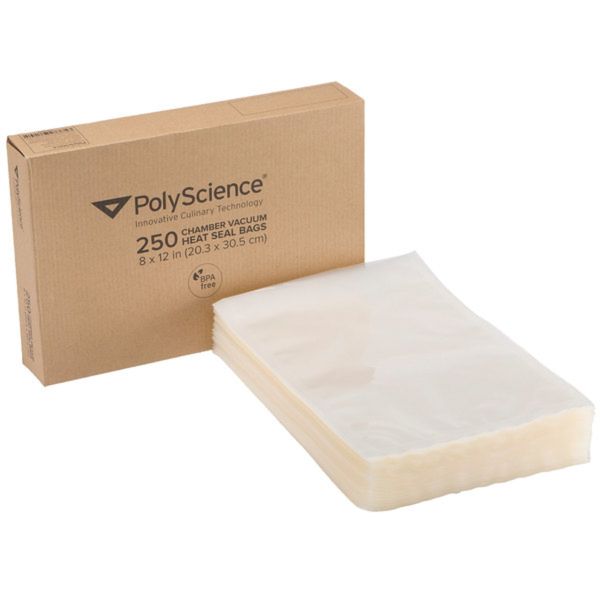 Polyscience Heat Seal Vacuum Bags For Use With Chamber Vacuum Sealers(8 ...