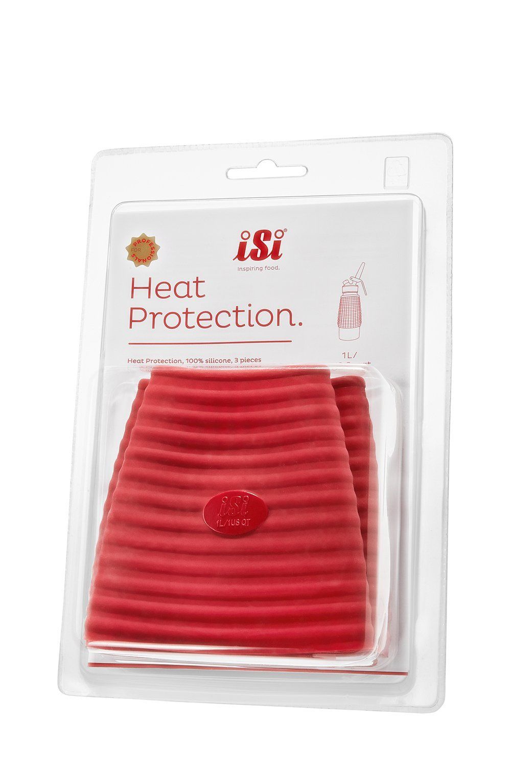 iSi Heat Protection for Gourmet whip 3pcs in blister,1L - Chenab Gourmet